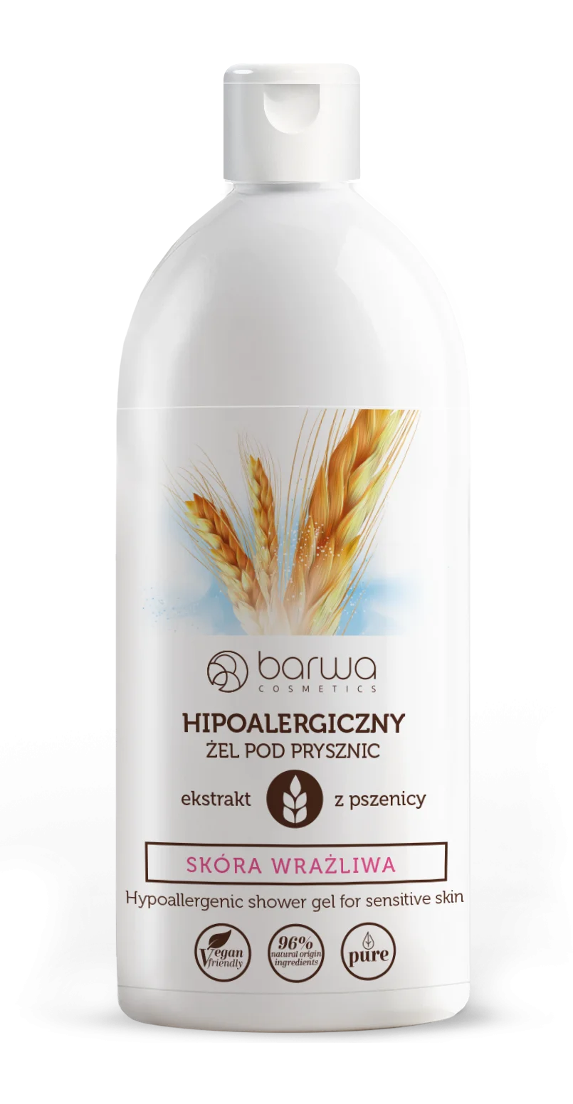 Hypoallergenic shower gel store